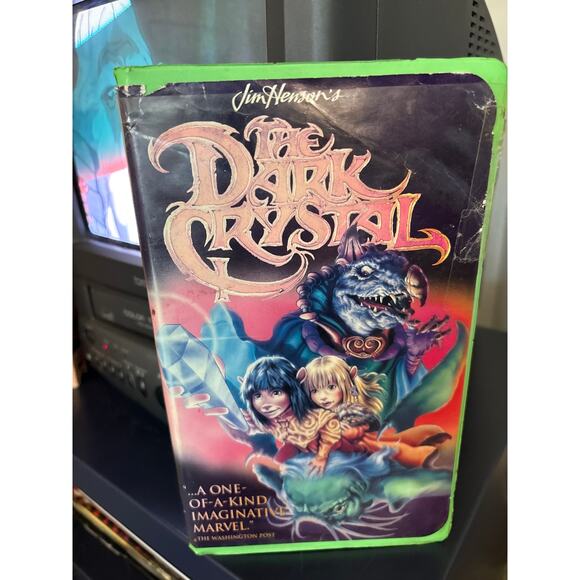 Jim Henson | Media | The Dark Crystal Vhs Tape Jim Henson 994 Classic ...